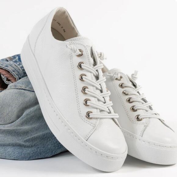 Paul Green | Shoes | Paul Green Hadley Platform Leather Sneaker In ...